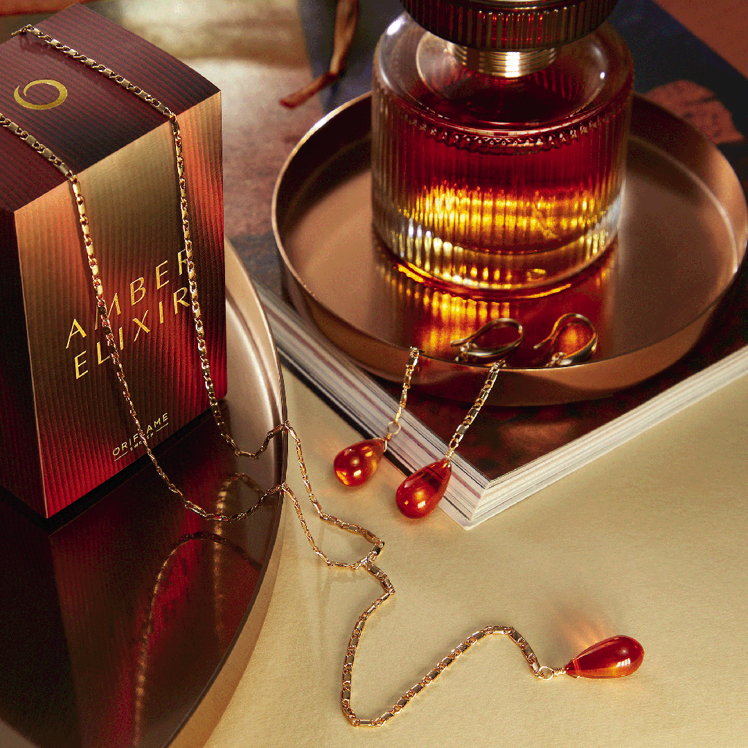 Collar Amber Elixir (47608) | Oriflame de El Salvador